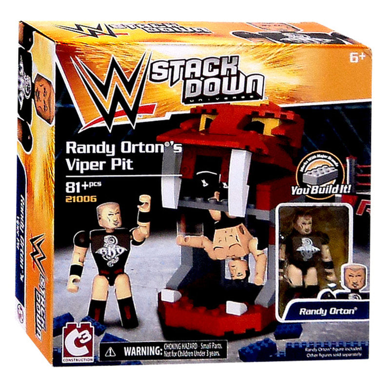 2015 WWE Bridge Direct StackDown Series 3 Randy Orton's Viper Pit ...