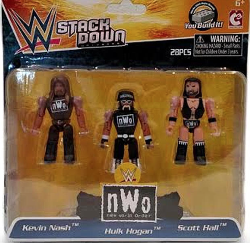 2015 WWE Bridge Direct StackDown Series 4 nWo: Kevin Nash, Hulk Hogan ...