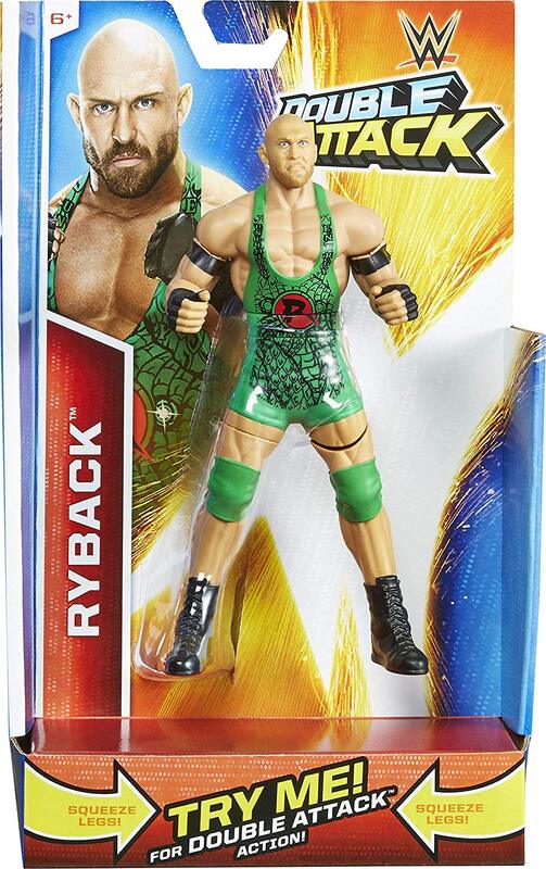 2014 WWE Mattel Double Attack Series 1 Ryback – Wrestling Figure Database
