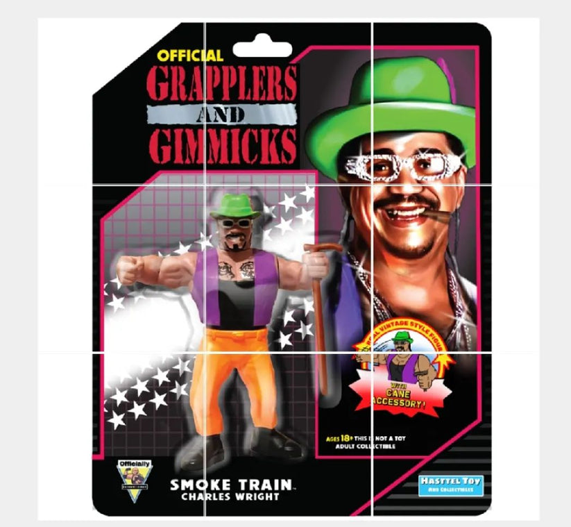 2023 Hasttel Toy Grapplers & Gimmicks Series 1 “Smoke Train” Charles W ...
