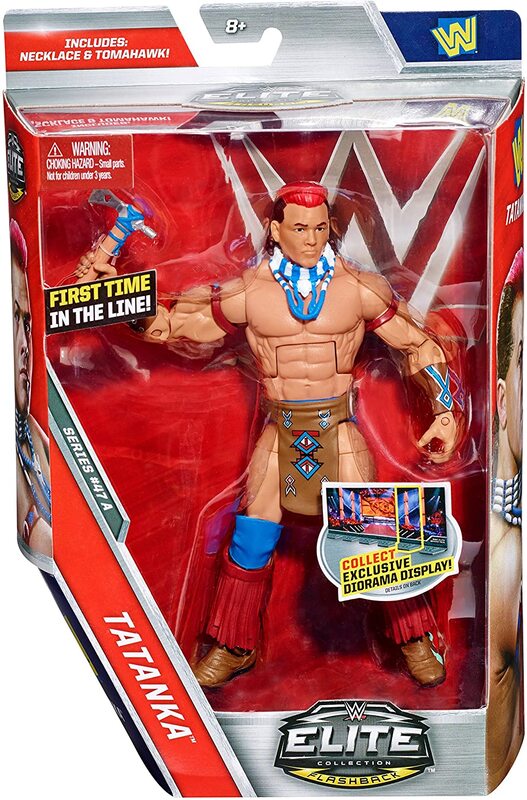 2016 WWE Mattel Elite Collection Series 47A Tatanka – Wrestling Figure ...