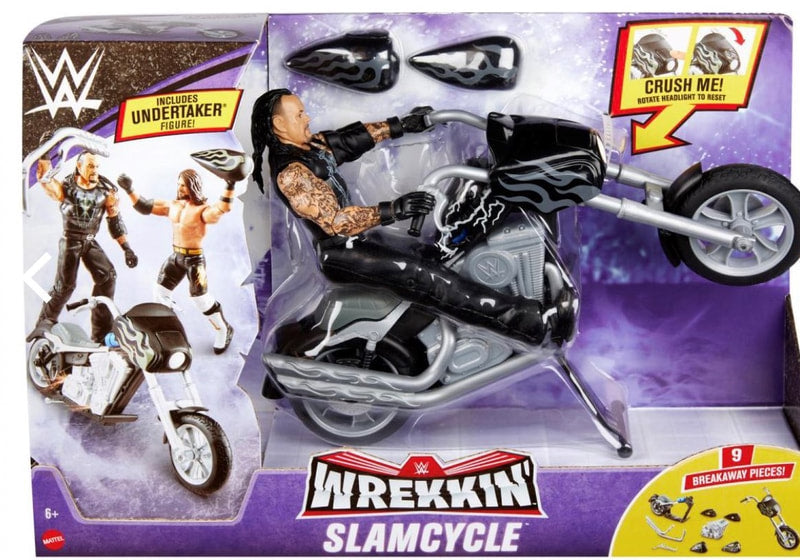 2020 WWE Mattel Wrekkin' Slamcycle [With Undertaker] – Wrestling Figure ...