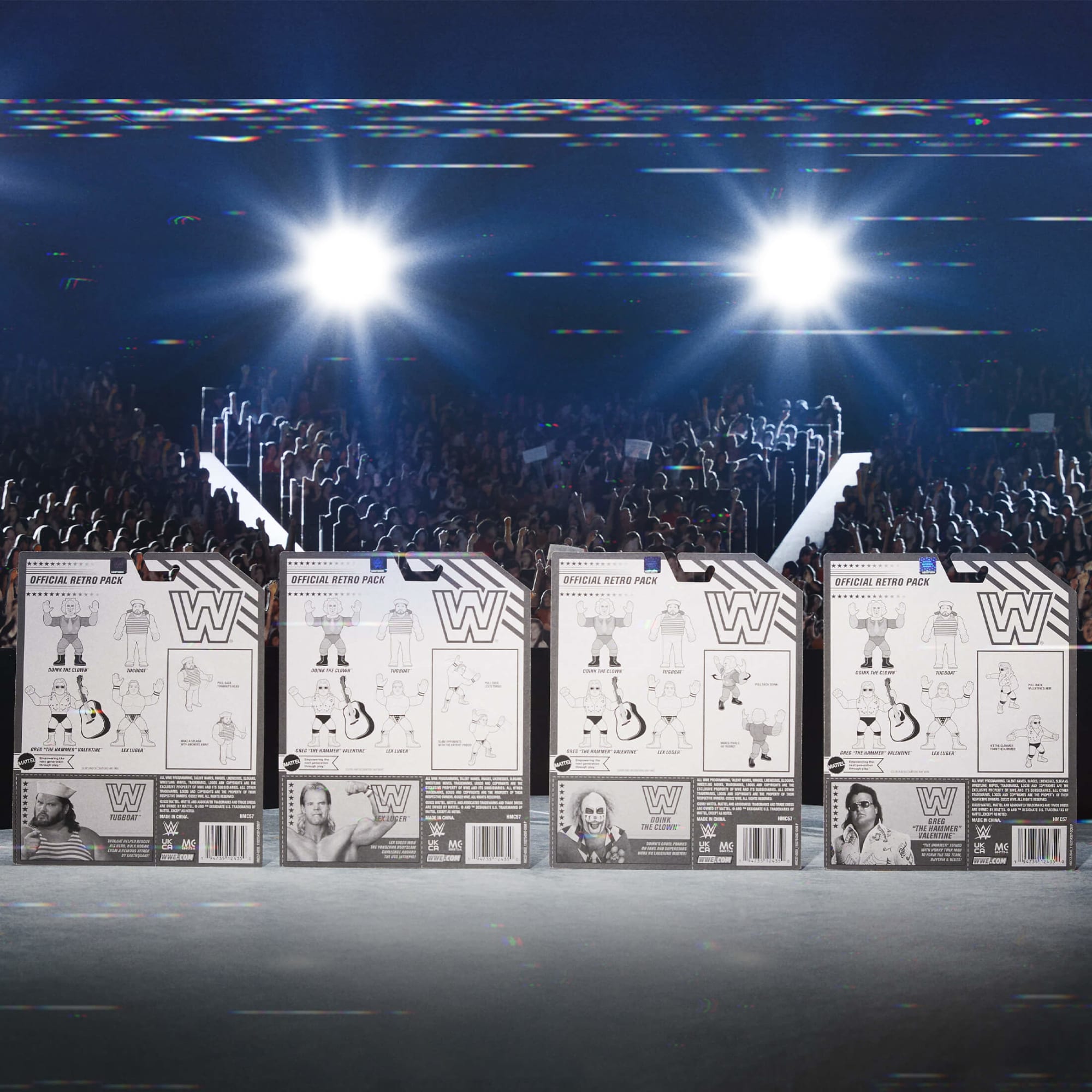 2023 WWE Mattel Creations Exclusive Retro Series 13 Doink the Clown ...