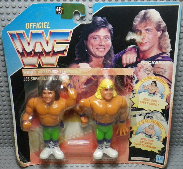 1991 WWF Hasbro Series 2 Rockers: Marty Jannetty with Rocker Dropper ...