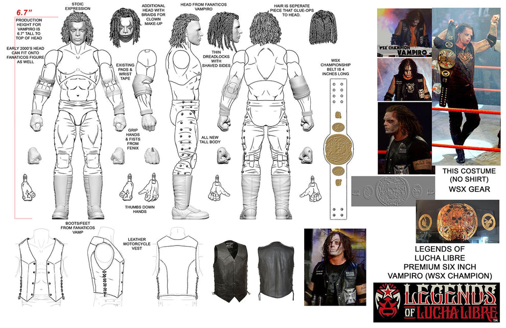 2024 Boss Fight Studio Premium Collector Figures Series 3 Vampiro ...