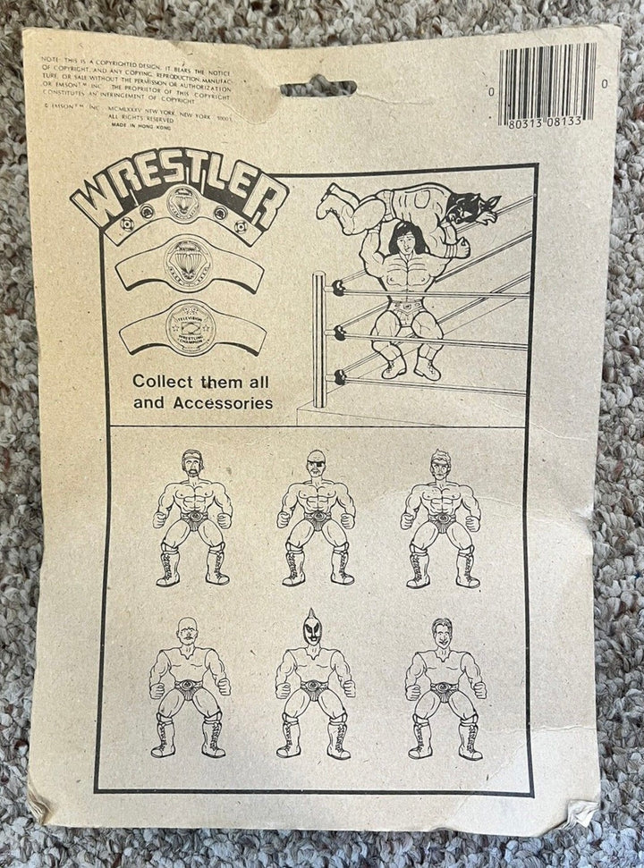 Emson Bootleg/Knockoff IWA Thumb Champs Wrestlers – Wrestling Figure ...