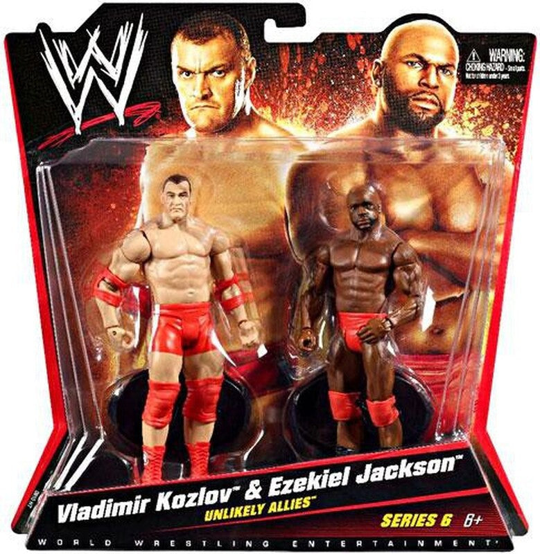 2010 WWE Mattel Basic Battle Packs Series 6 Vladimir Kozlov & Ezekiel – Wrestling Figure Database