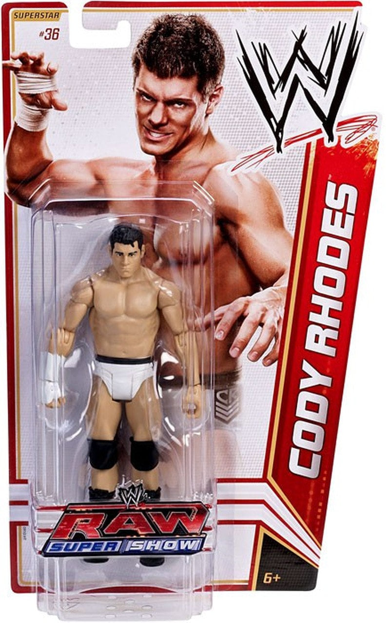 2012 WWE Mattel Basic Series 18 #36 Cody Rhodes – Wrestling Figure Database