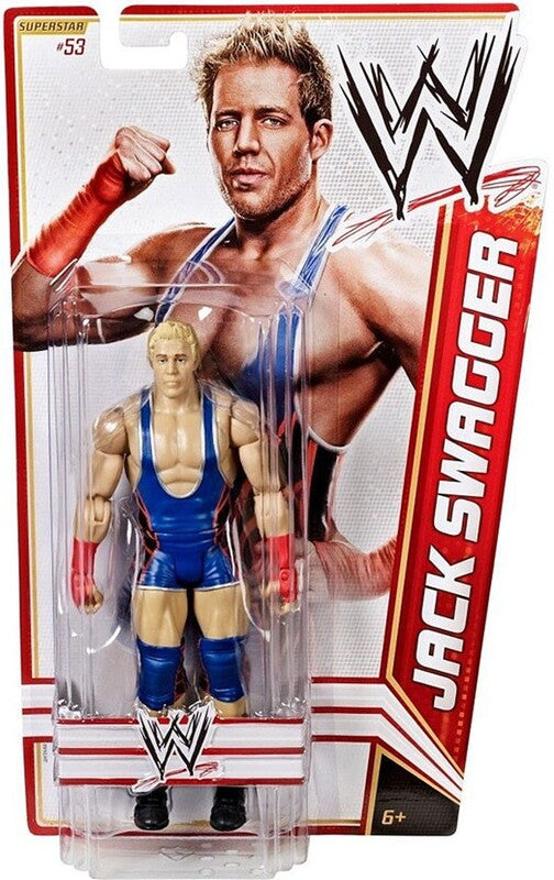 2012 WWE Mattel Basic Series 21 #53 Jack Swagger – Wrestling Figure ...