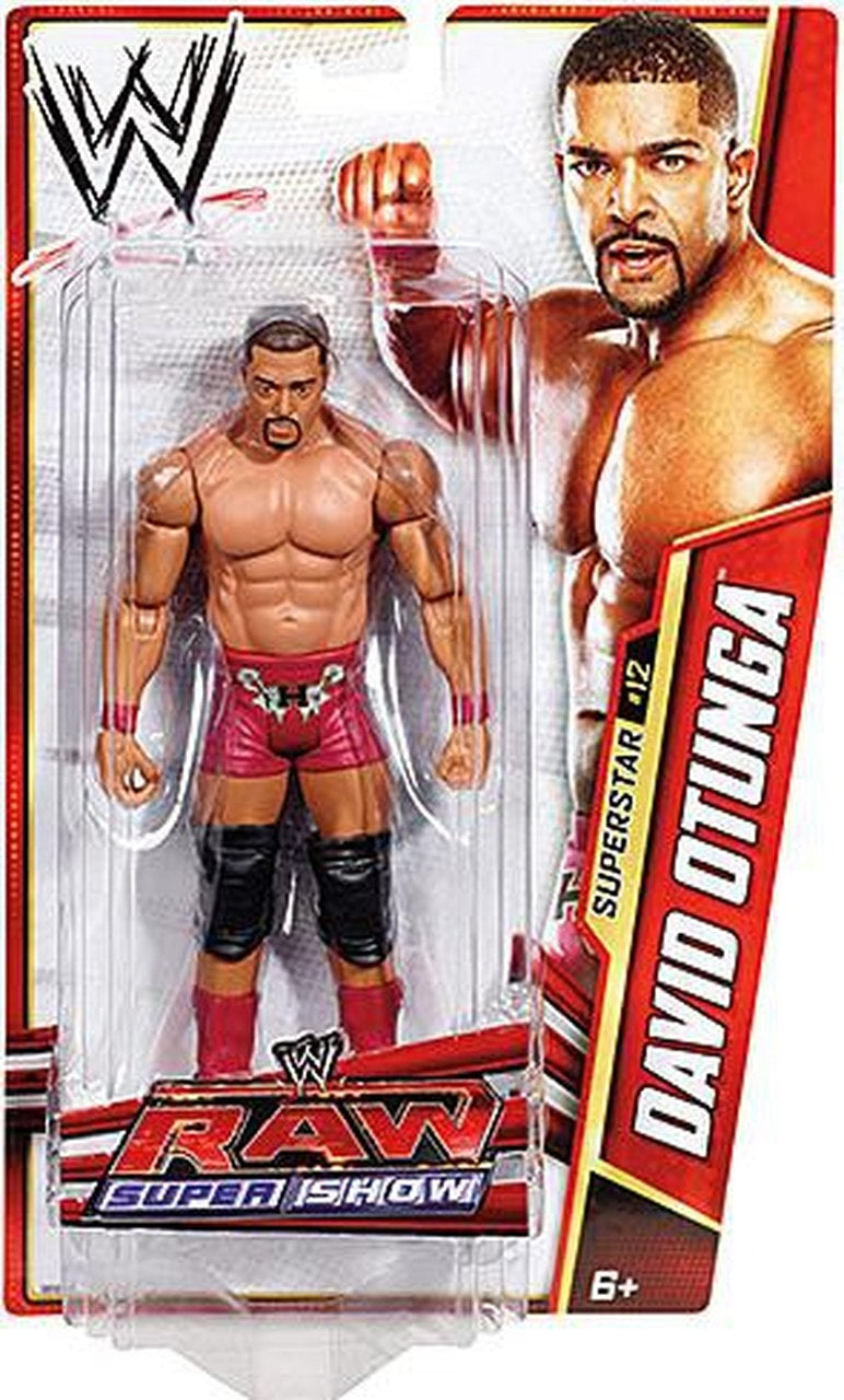 2013 WWE Mattel Basic Series 25 #12 David Otunga [RAW Supershow ...