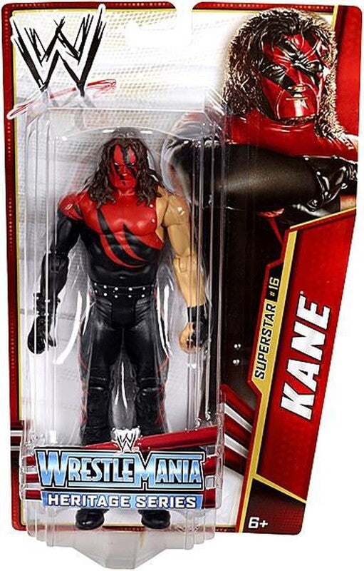 2013 WWE Mattel Basic Series 26 #16 Kane [WrestleMania Heritage] – Wrestling Figure Database