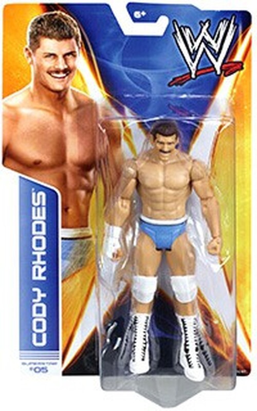 2014 WWE Mattel Basic Series 35 #05 Cody Rhodes – Wrestling Figure Database