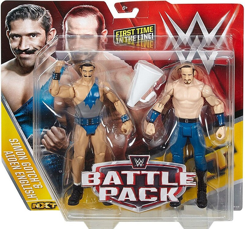 2016 WWE Mattel Basic Battle Packs Series 41 Simon Gotch & Aiden Engli – Wrestling Figure Database