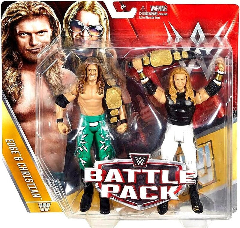 2016 WWE Mattel Basic Battle Packs Series 42 Edge & Christian – Wrestling Figure Database