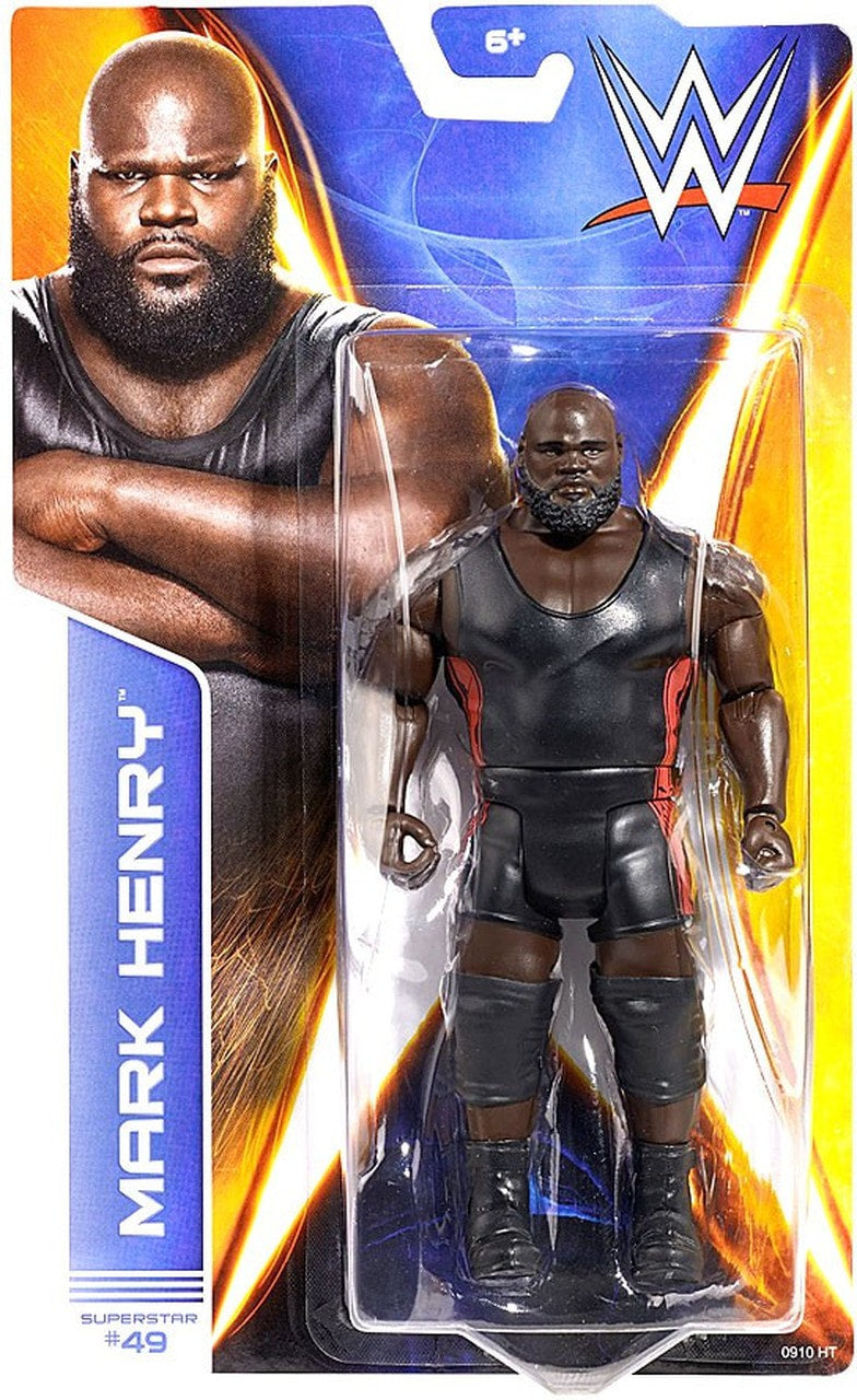 2014 WWE Mattel Basic Series 43 #49 Mark Henry – Wrestling Figure Database