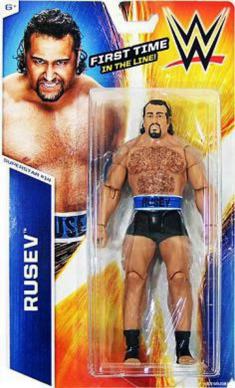 2015 WWE Mattel Basic Series 47 #14 Rusev – Wrestling Figure Database