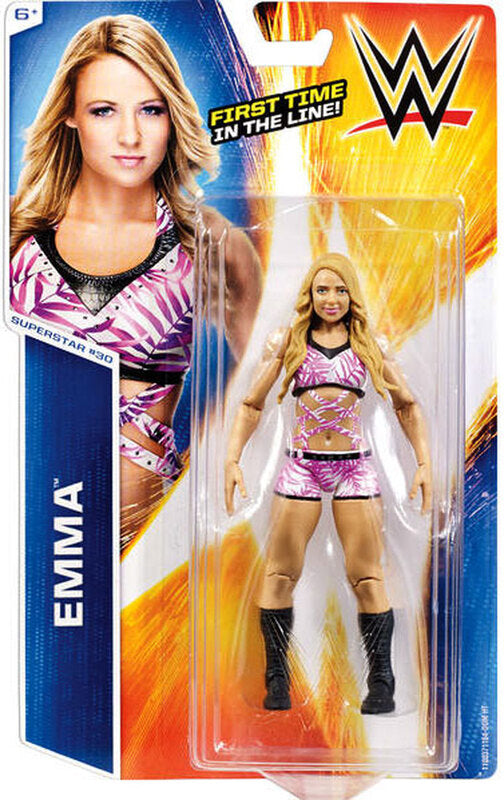 2015 WWE Mattel Basic Series 49 #30 Emma – Wrestling Figure Database