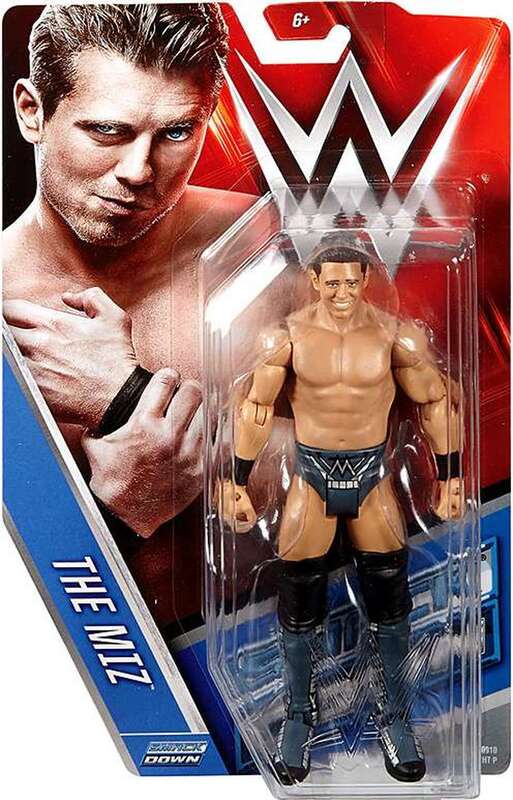 2016 WWE Mattel Basic Series 62 The Miz – Wrestling Figure Database