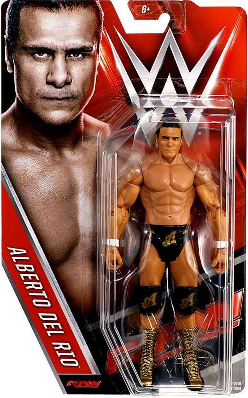 2016 WWE Mattel Basic Series 63 Alberto Del Rio – Wrestling Figure Database