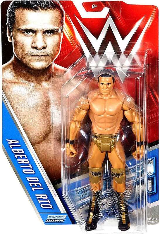 2016 WWE Mattel Basic Series 66 Alberto Del Rio – Wrestling Figure Database