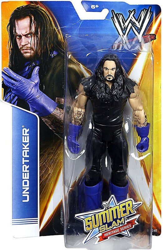 2014 WWE Mattel Basic SummerSlam Heritage Series 2 Undertaker ...