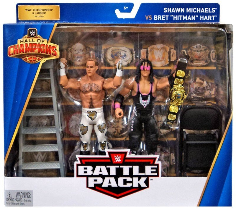 2018 WWE Mattel Basic Hall of Champions Battle Packs Shawn Michaels vs – Wrestling Figure Database