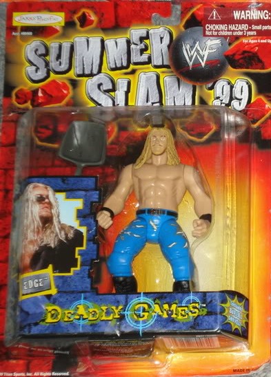 1999 WWF Jakks Pacific SummerSlam '99 "Deadly Games" Edge – Wrestling ...