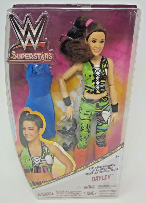2018 WWE Mattel Superstar Fashions 12" Deluxe Bayley – Wrestling Figure ...