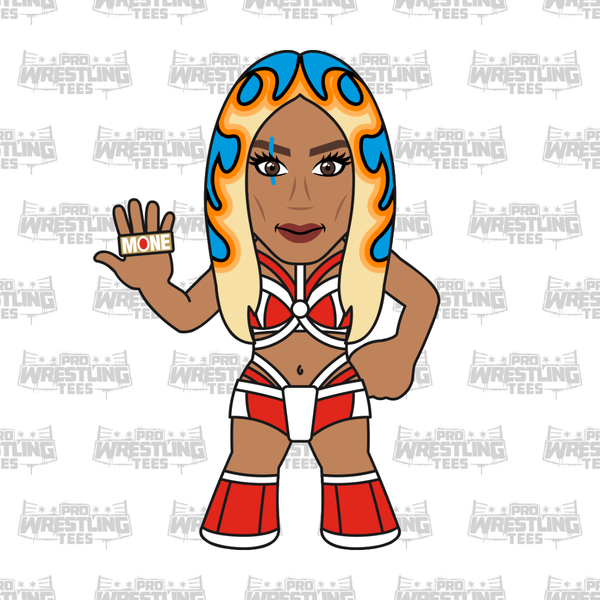 2023 Pro Wrestling Tees Limited Edition Micro Brawler Mercedes Moné ...