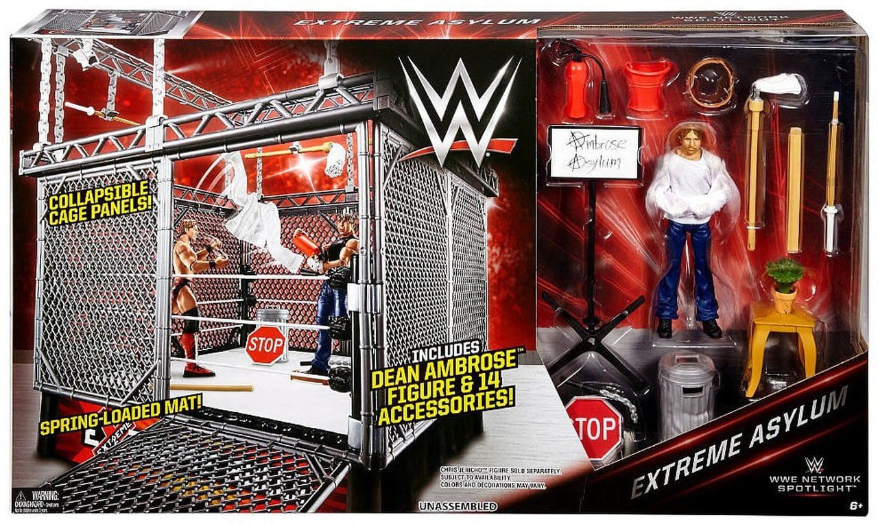 2017 WWE Mattel Basic Network Spotlight Extreme Asylum [With Dean Ambr ...