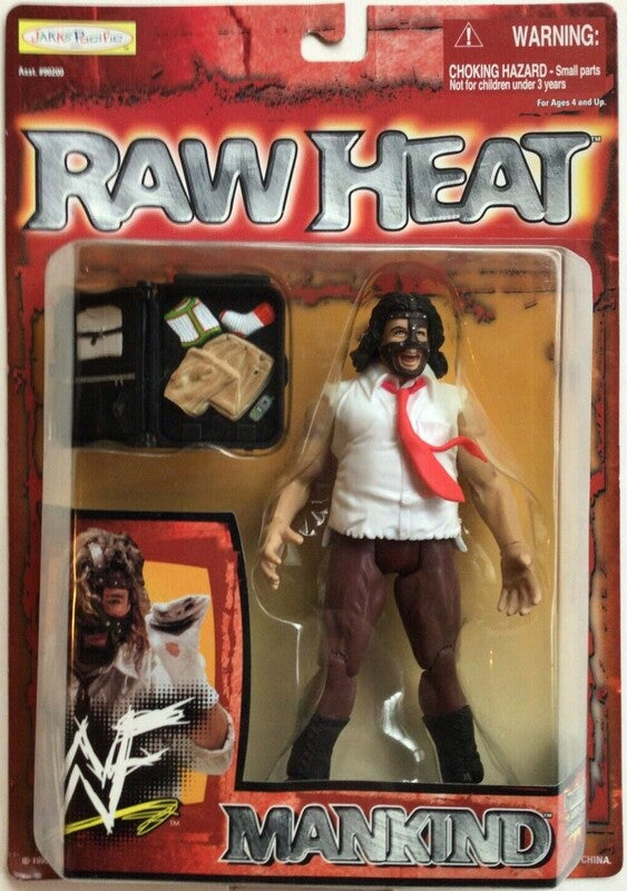 1999 WWF Jakks Pacific Titantron Live Raw Heat Series 1 Mankind ...