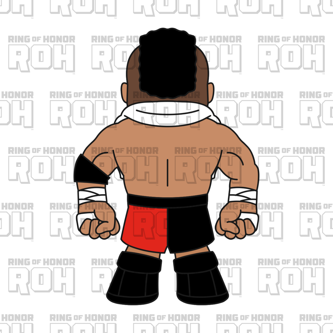 2022 ROH Pro Wrestling Tees Limited Edition Micro Brawler Samoa Joe ...