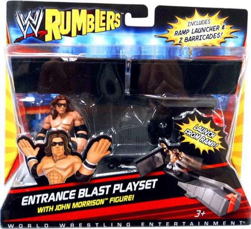 2011 WWE Mattel Rumblers Series 1 Entrance Blast Playset [With John Mo ...