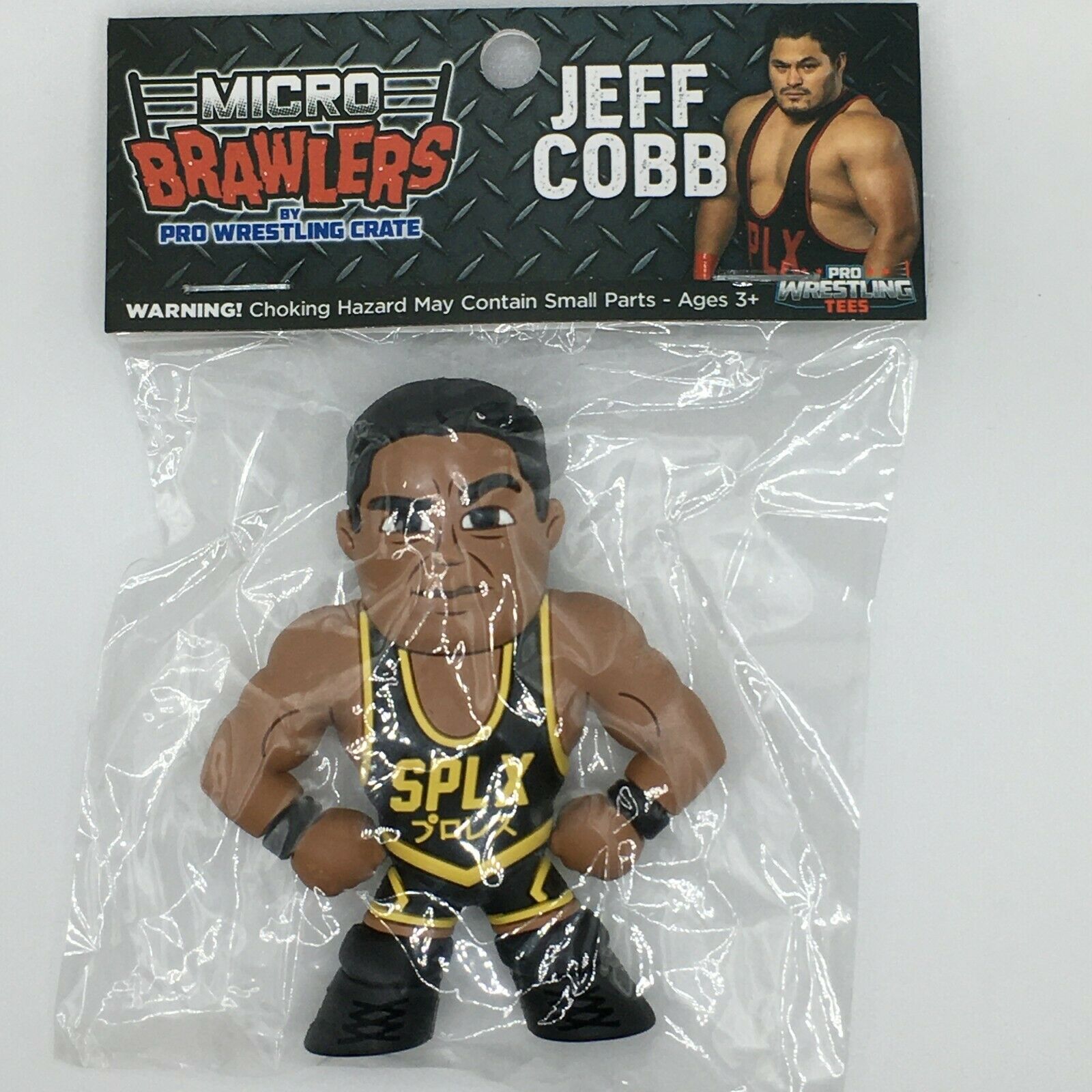 2019 Pro Wrestling Tees Crate Exclusive Micro Brawlers Jeff Cobb [Augu ...