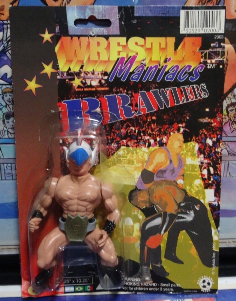 1995 Toykidz Wrestle Maniacs Brawlers Bootleg/Knockoff Wrestler ...