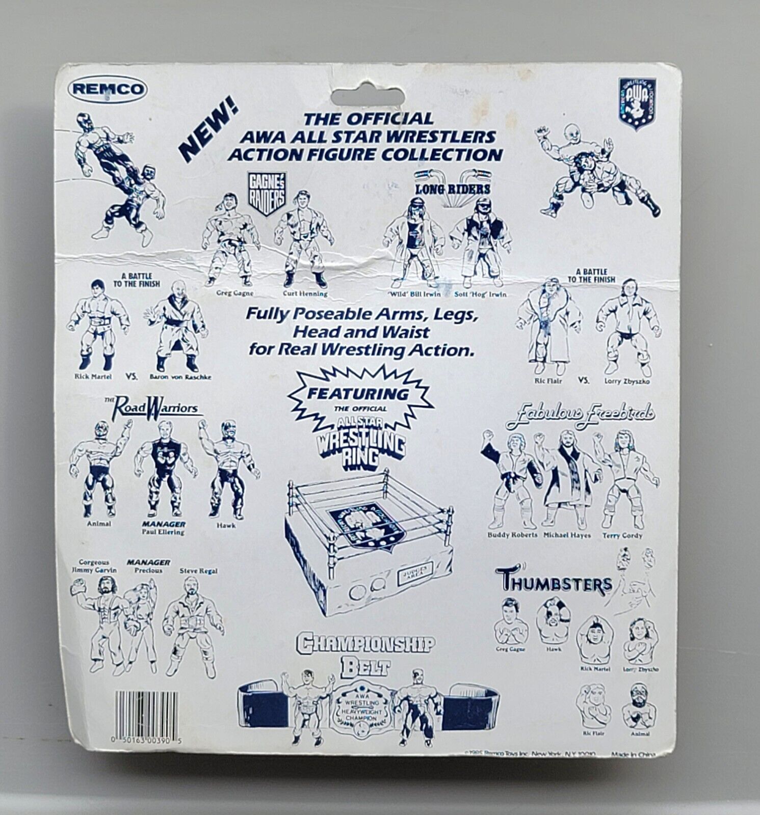 Remco AWA All Star Wrestlers, Mini Mashers & Thumbsters – Wrestling ...