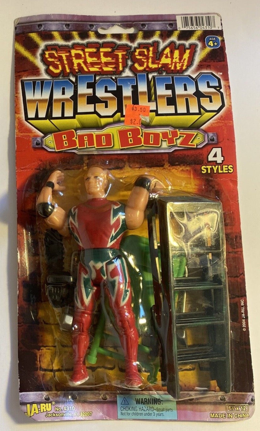 2004 Ja-Ru Bootleg/Knockoff Street Slam Wrestlers Bad Boyz – Wrestling ...