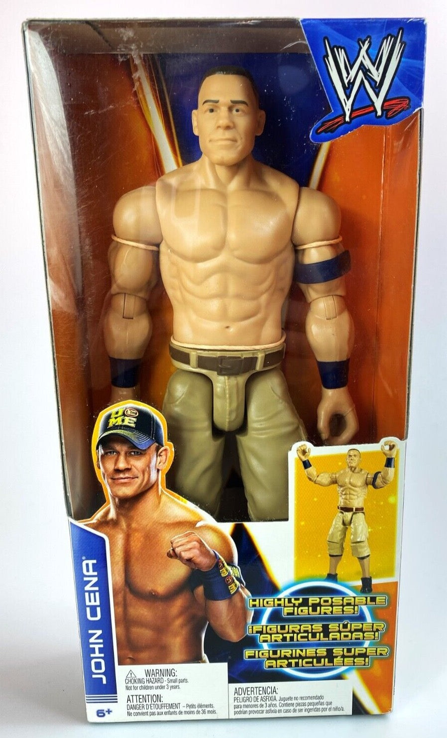 2013 WWE Mattel 12" [Unbranded] John Cena – Wrestling Figure Database