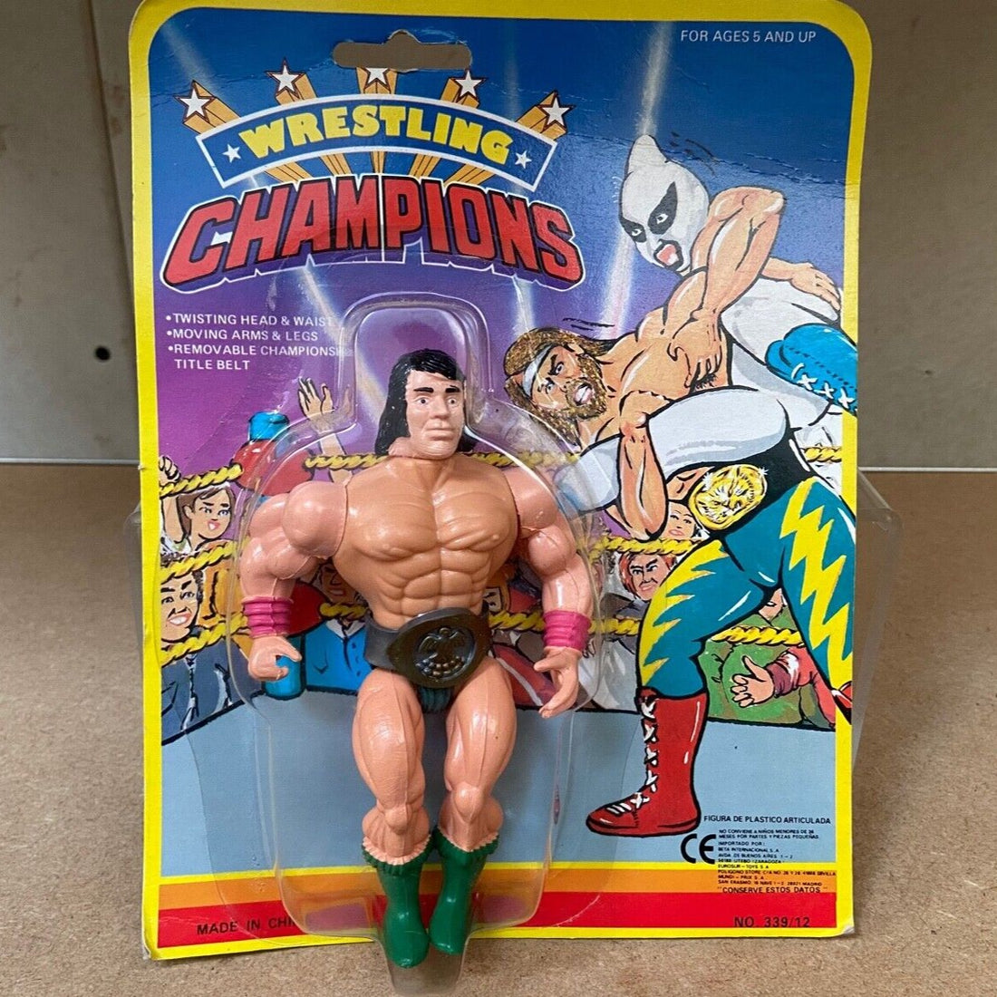 Wrestling Champions [Yellow Border] Bootleg/Knockoff 339/5 – Wrestling ...