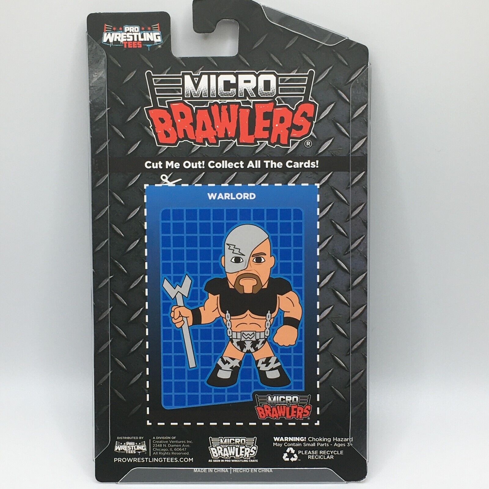 2022 Pro Wrestling Tees Micro Brawlers Limited Edition Warlord ...