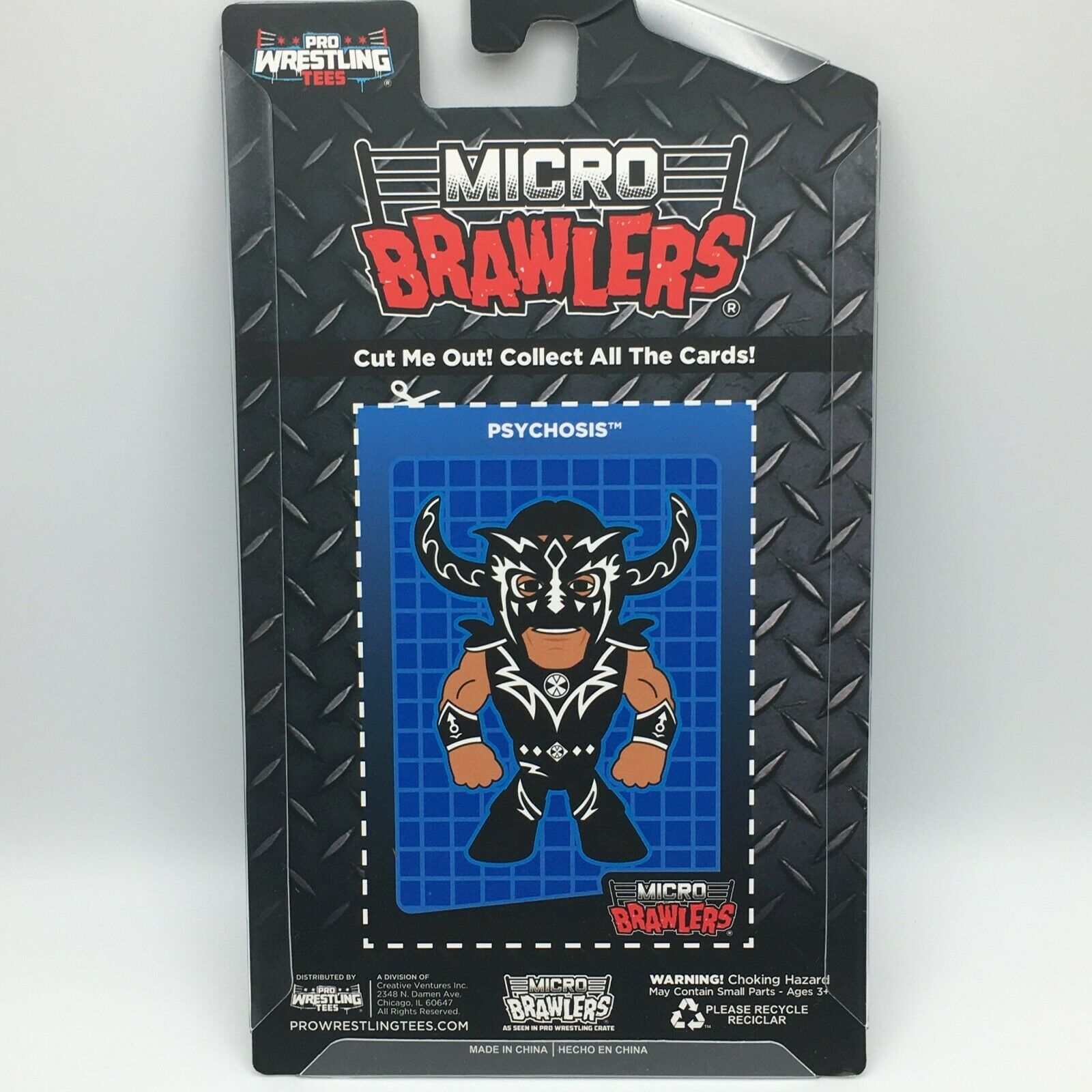 2021 Pro Wrestling Tees Micro Brawlers Limited Edition Psychosis ...