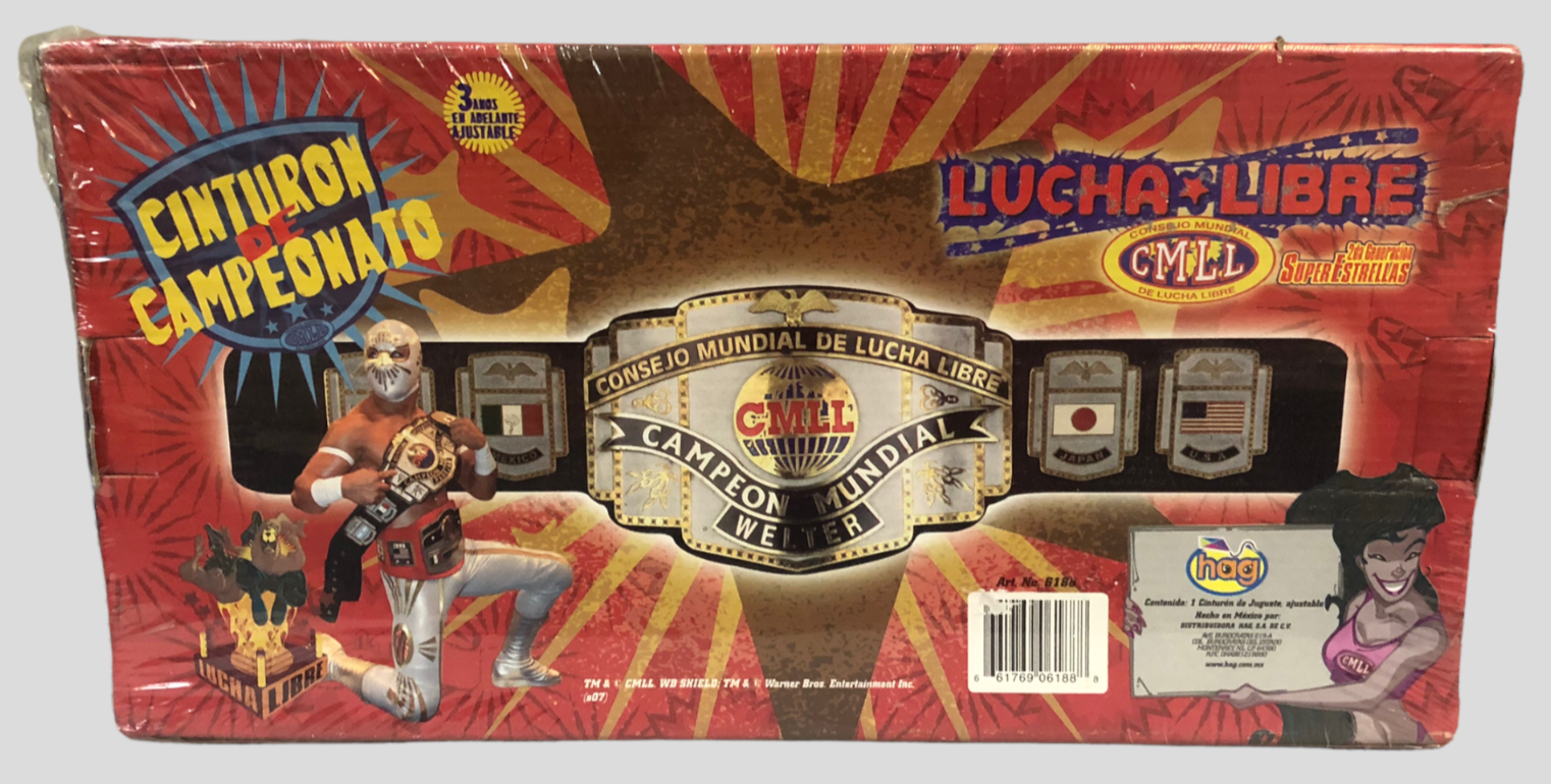 2007 CMLL Hag Distribuidoras Super Estrellas Accessory Sets: Cinturon ...