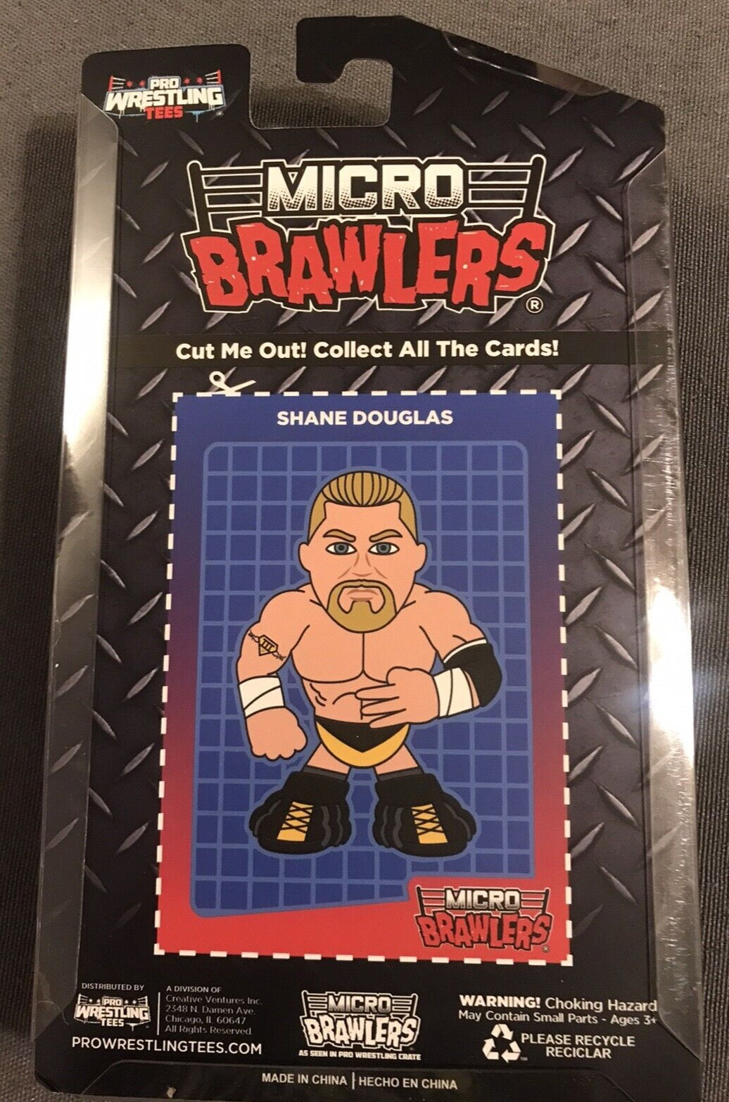 2023 Pro Wrestling Tees Crate Exclusive Micro Brawler Shane Douglas [J ...