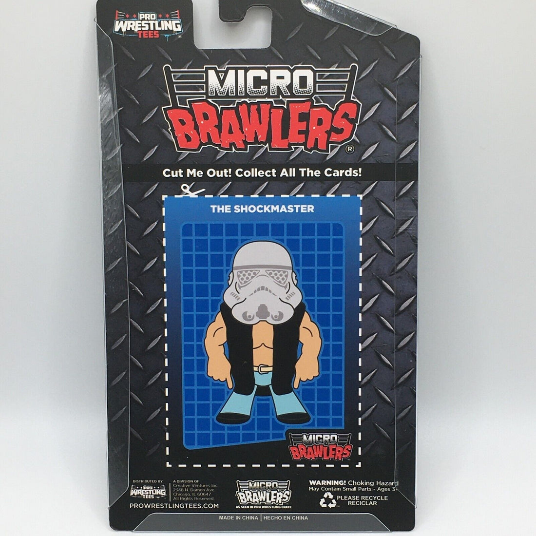 2022 Pro Wrestling Tees Crate Exclusive Micro Brawlers The Shockmaster ...