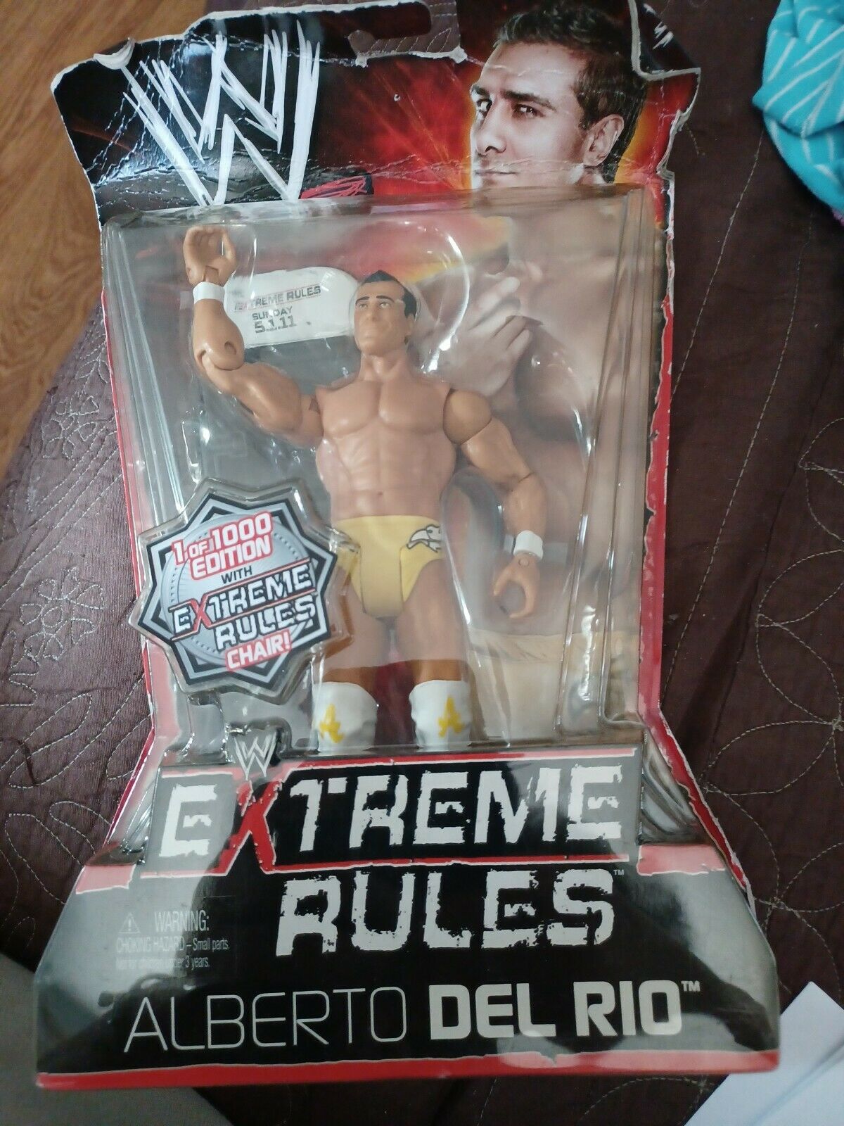 2011 WWE Mattel Basic Extreme Rules Alberto Del Rio [Chase] – Wrestling ...