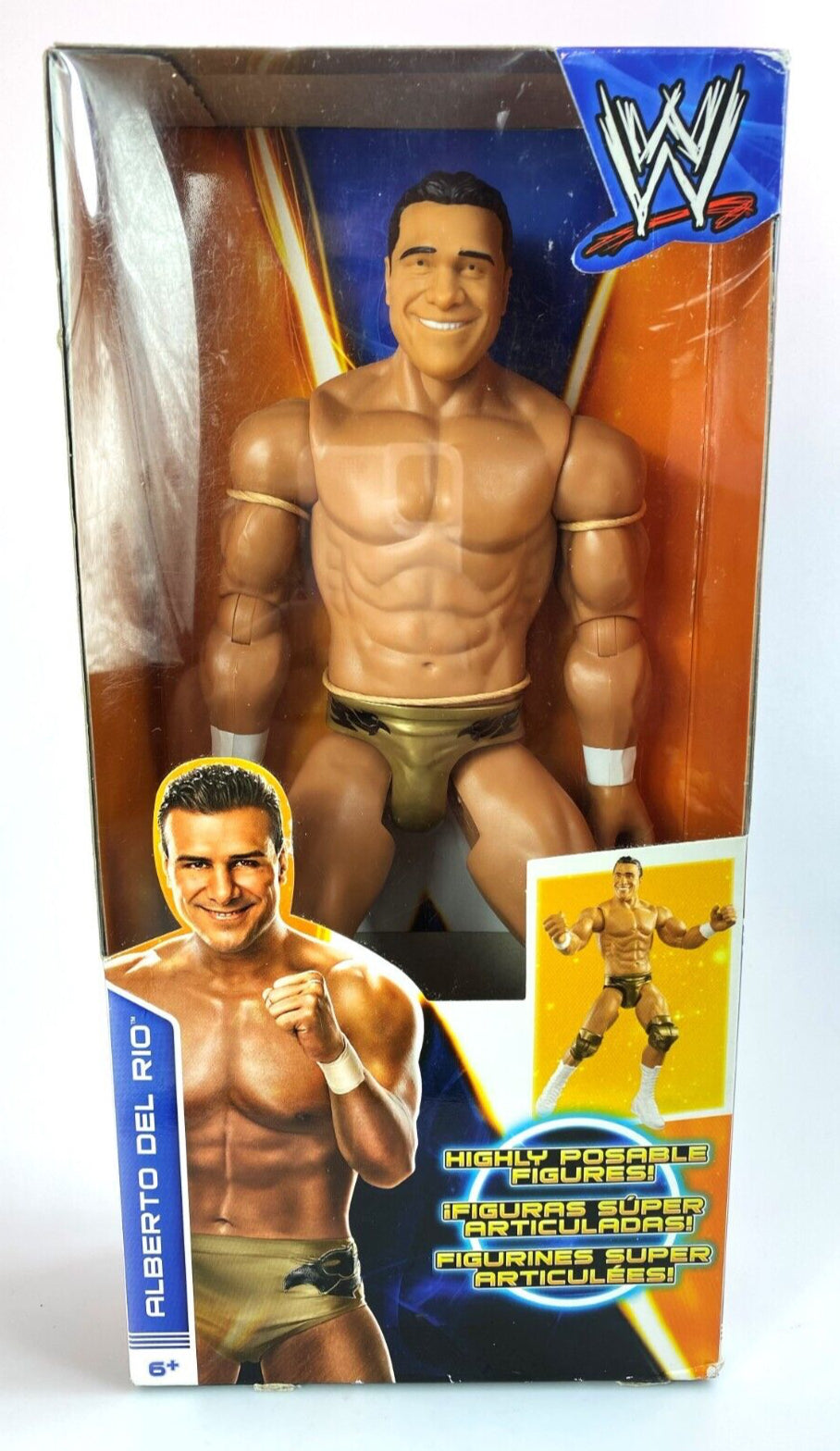 2013 WWE Mattel 12" [Unbranded] Alberto Del Rio – Wrestling Figure Database