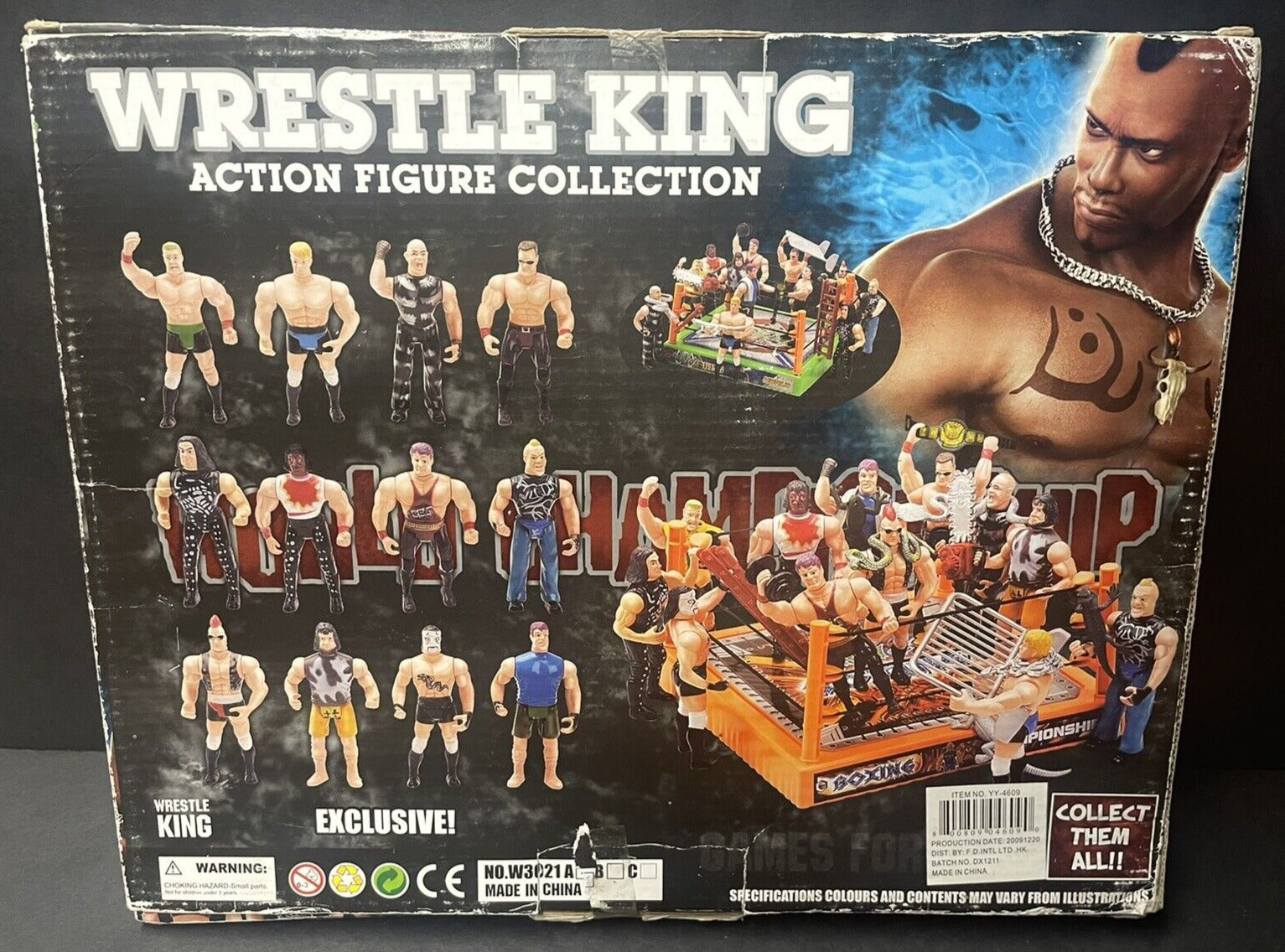 Kangyuan Toy! Wrestle King Bootleg/Knockoff Wrestling Action Figures ...