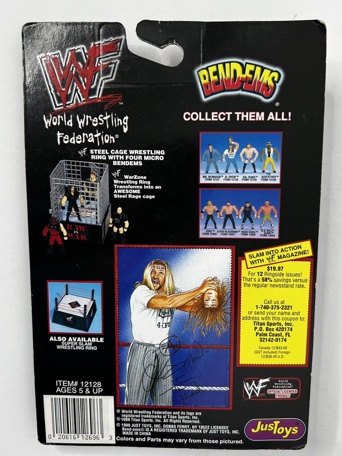 Just Toys WWF Bend-Ems, Micro Bend-Ems & Stretch-Ems – Page 5 – Wrestling Figure Database