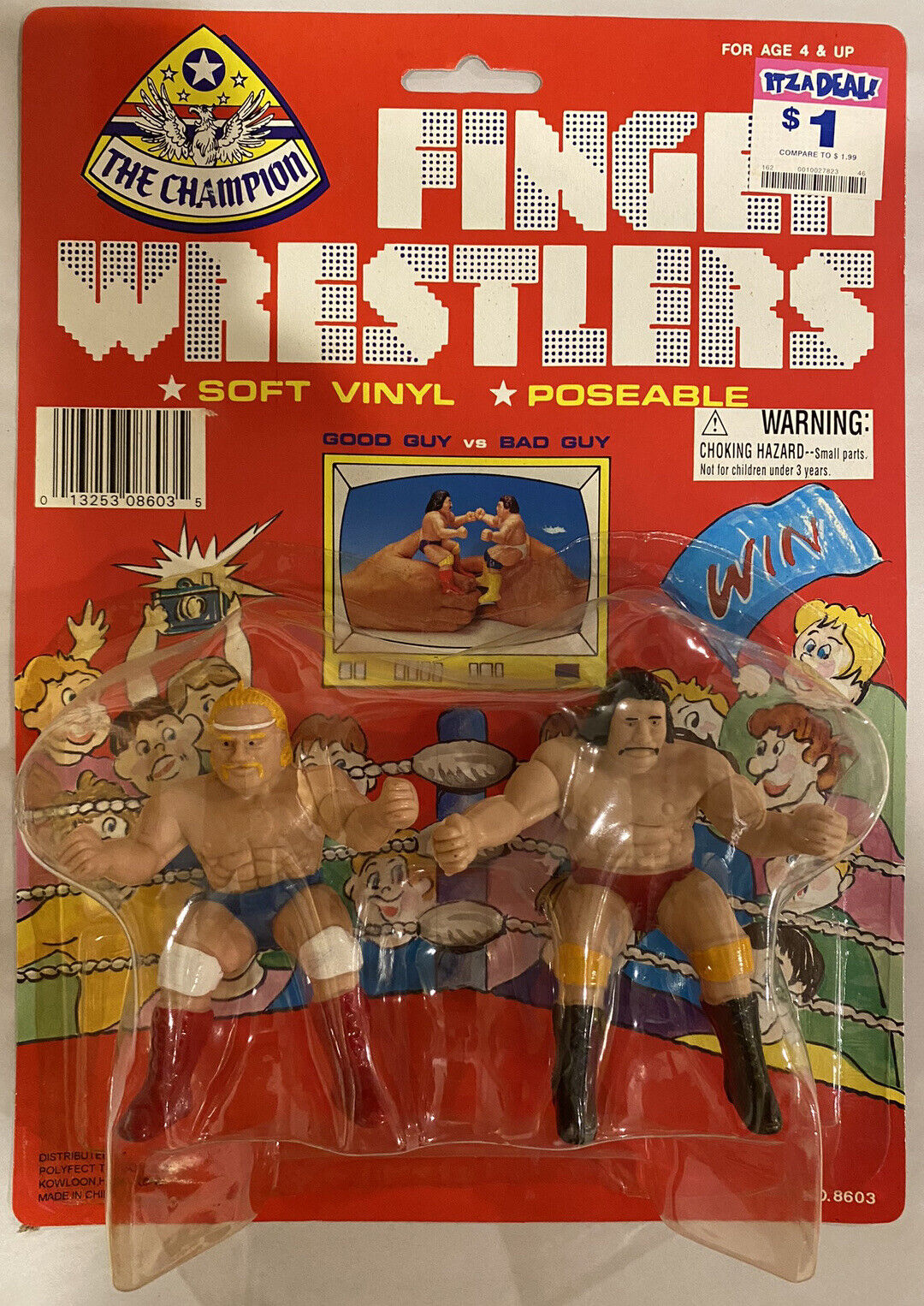 The Champion Bootleg/Knockoff Finger Wrestlers ["Big" Scott Hall & Hul ...