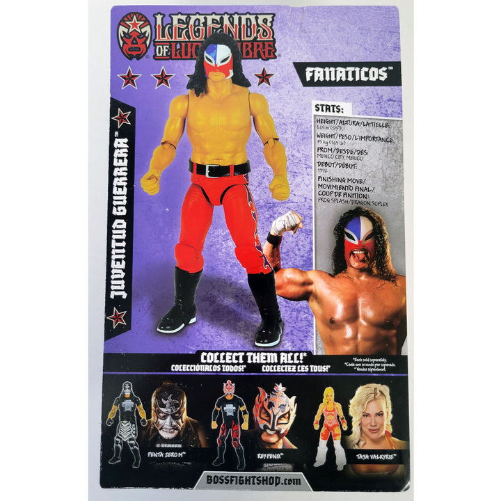 All Juventud Guerrera Wrestling Action Figures – Wrestling Figure Database